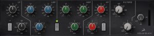 VEQ-4K BLACK | 4-Band EQ / HPF / LPF Plugin