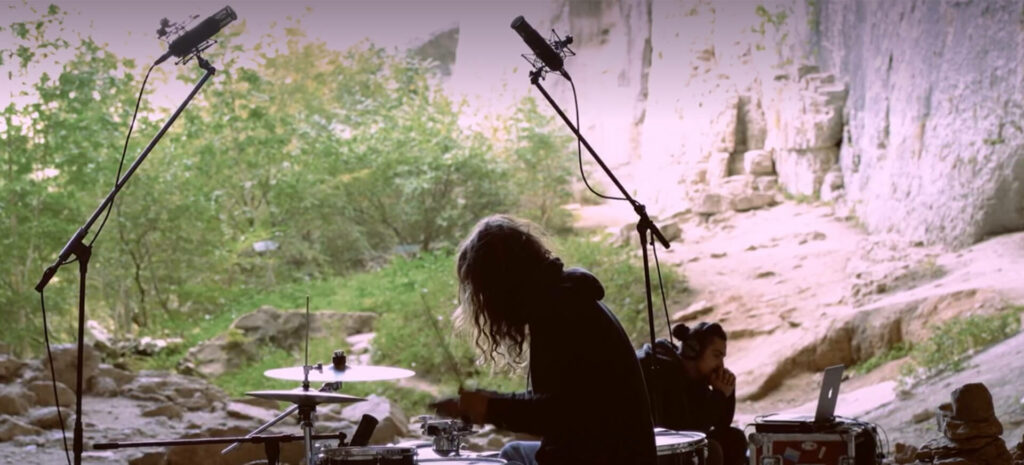 Recording Drums in a Cave with the Orion Studio Synergy Core
