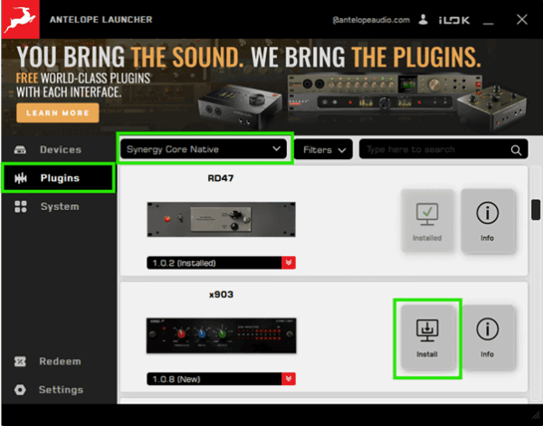 Get Started Native - EN | Antelope Audio